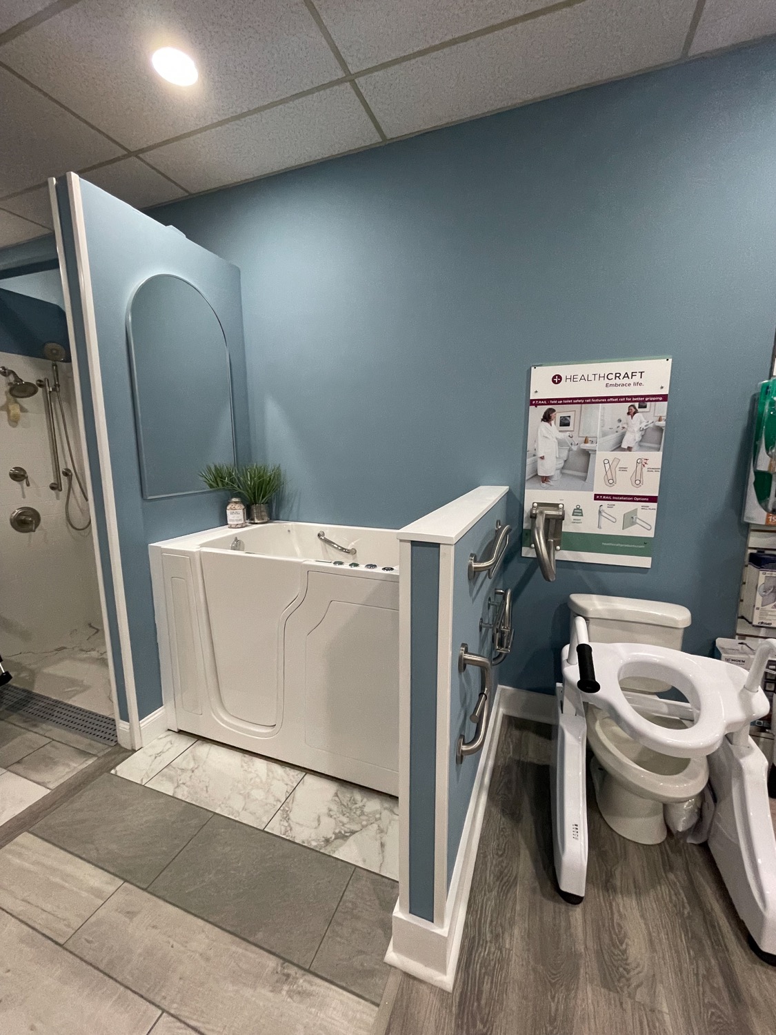 Bathroom Safety & Accessibility Showroom - On The Mend Medical Supplies ...