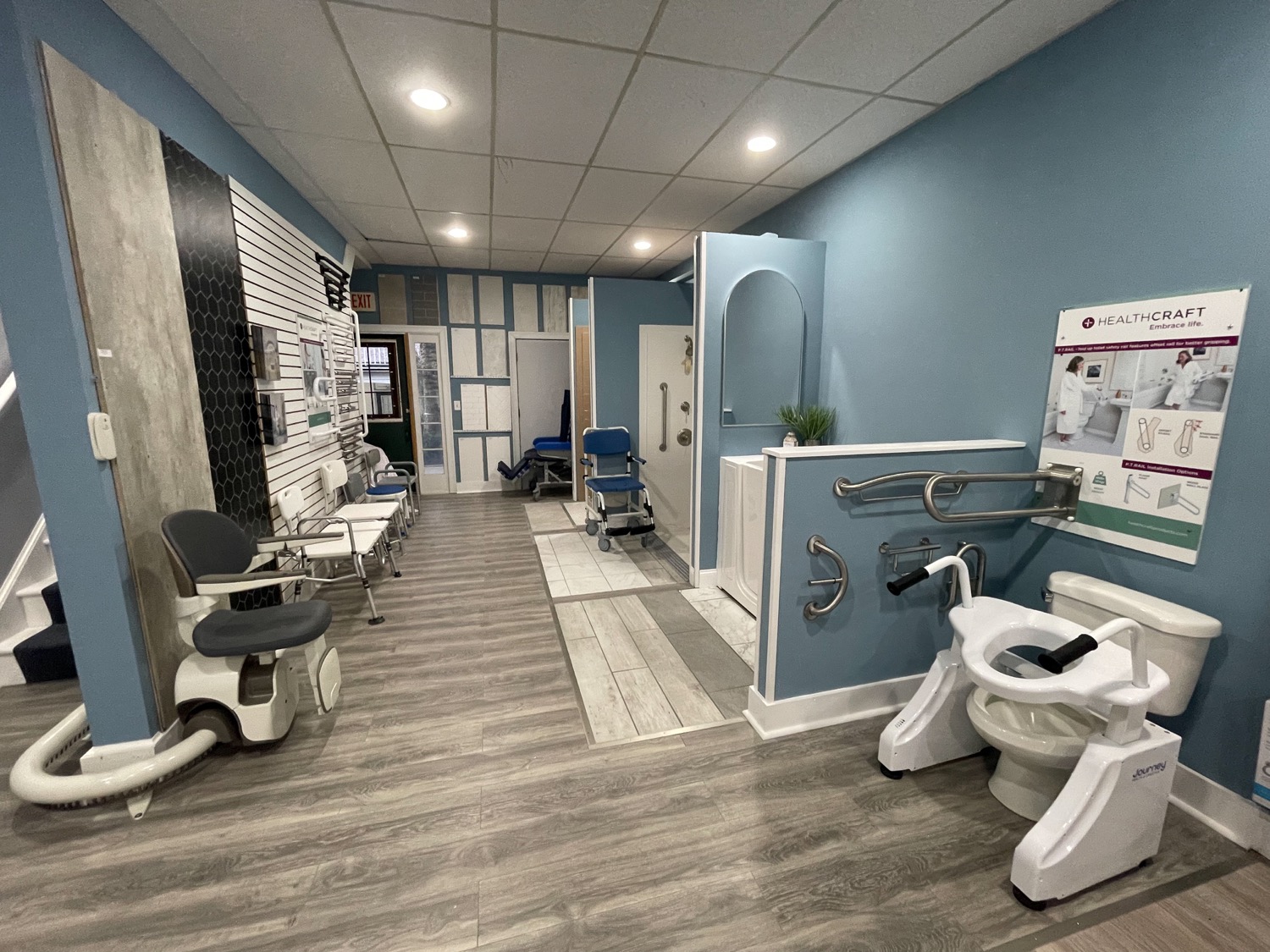 Bathroom Safety & Accessibility Showroom - On The Mend Medical Supplies ...